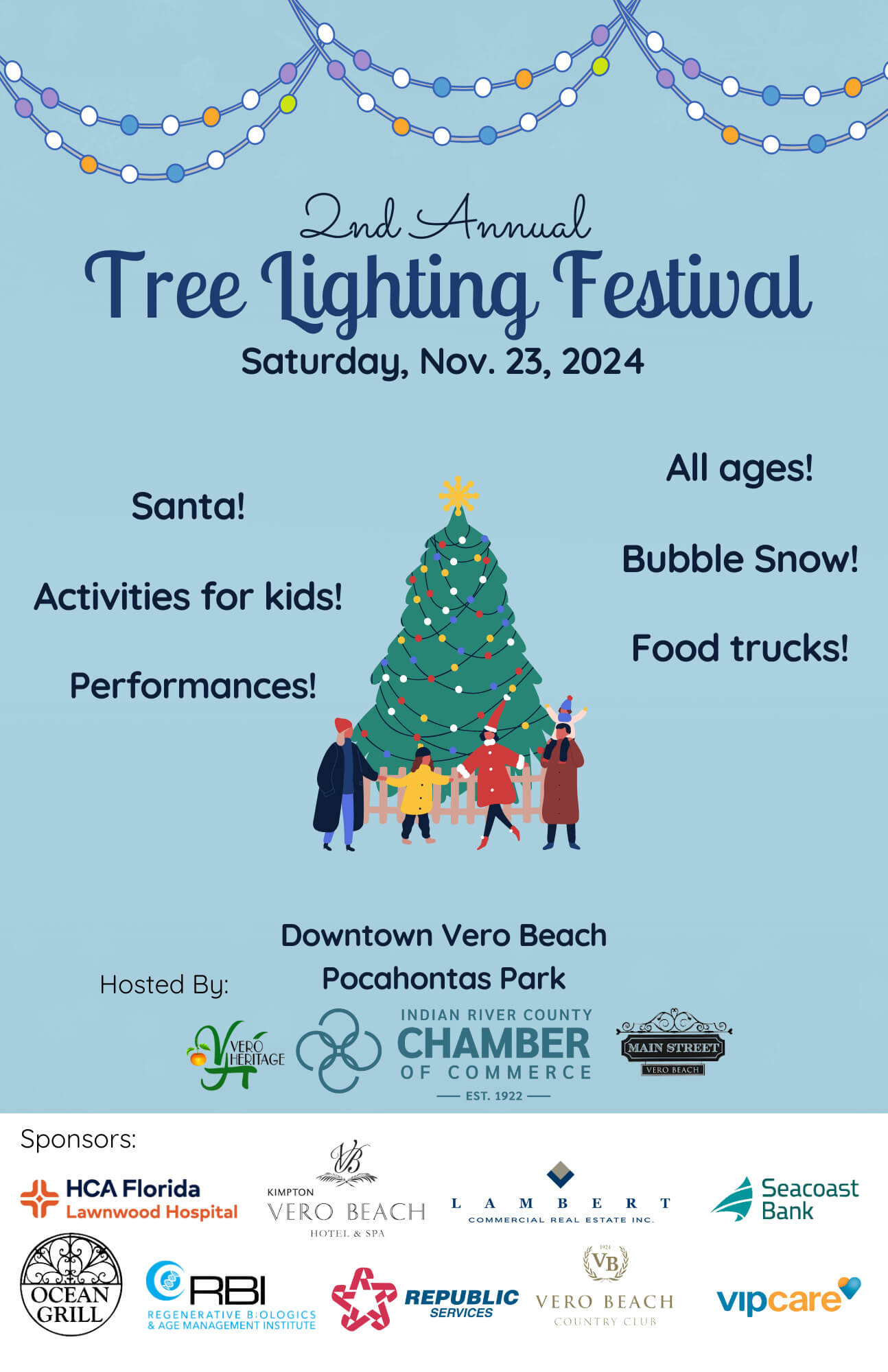 Tree Lighting Festival - Indian River County Chamber of Commerce